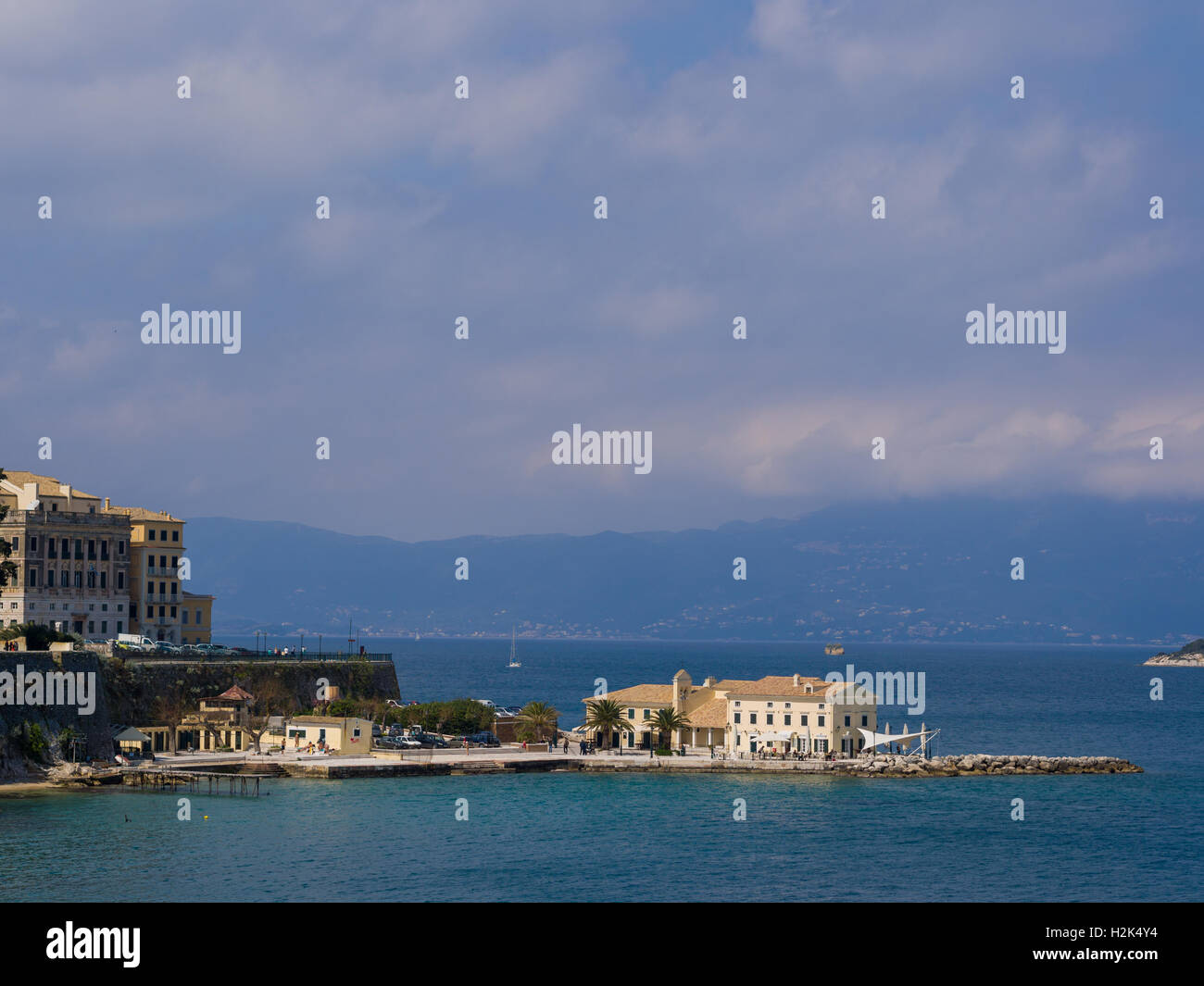 View of Corfu in Greece Stock Photo - Alamy