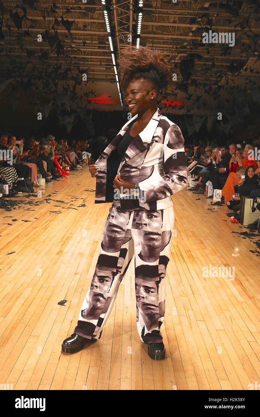 London Fashion week at science museum 2016 Stock Photo - Alamy