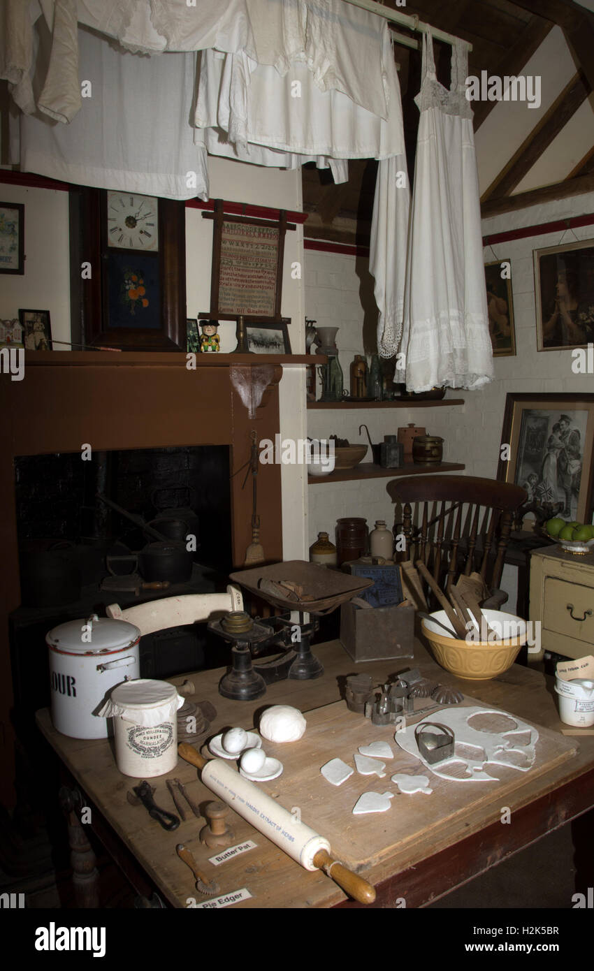 Victorian Kitchen Utensils Britain High Resolution Stock Photography ...
