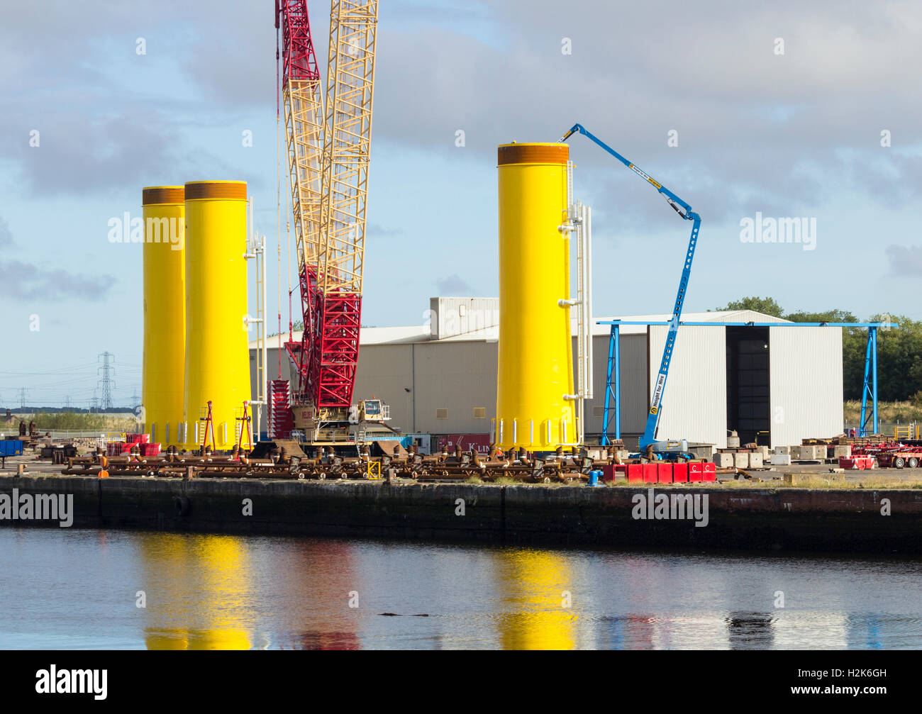 Wind Turbine Factory High Resolution Stock Photography and Images - Alamy