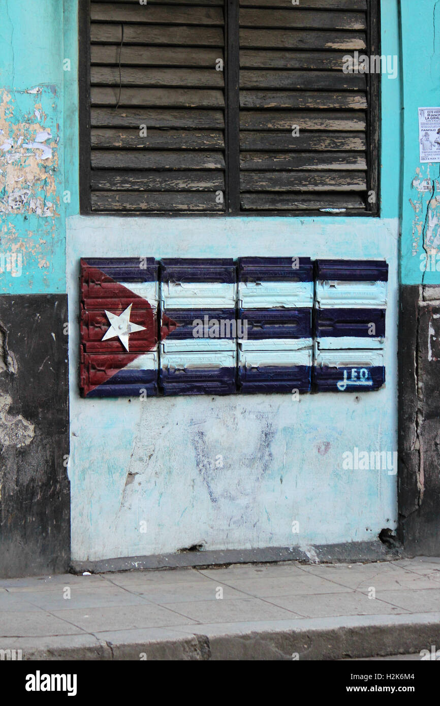 Cuba cuban flags hi-res stock photography and images - Alamy