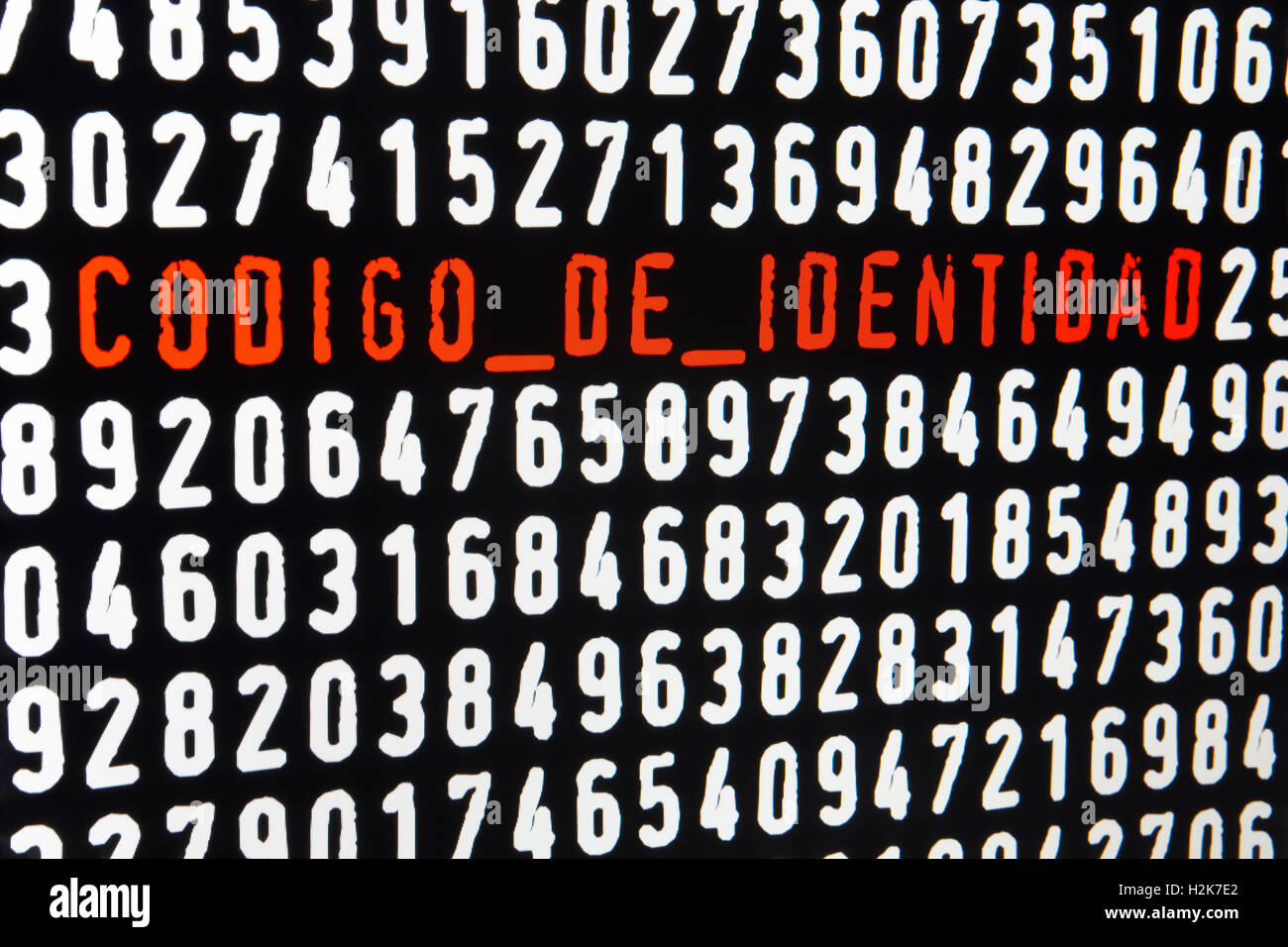 Identidad personal hi-res stock photography and images - Alamy