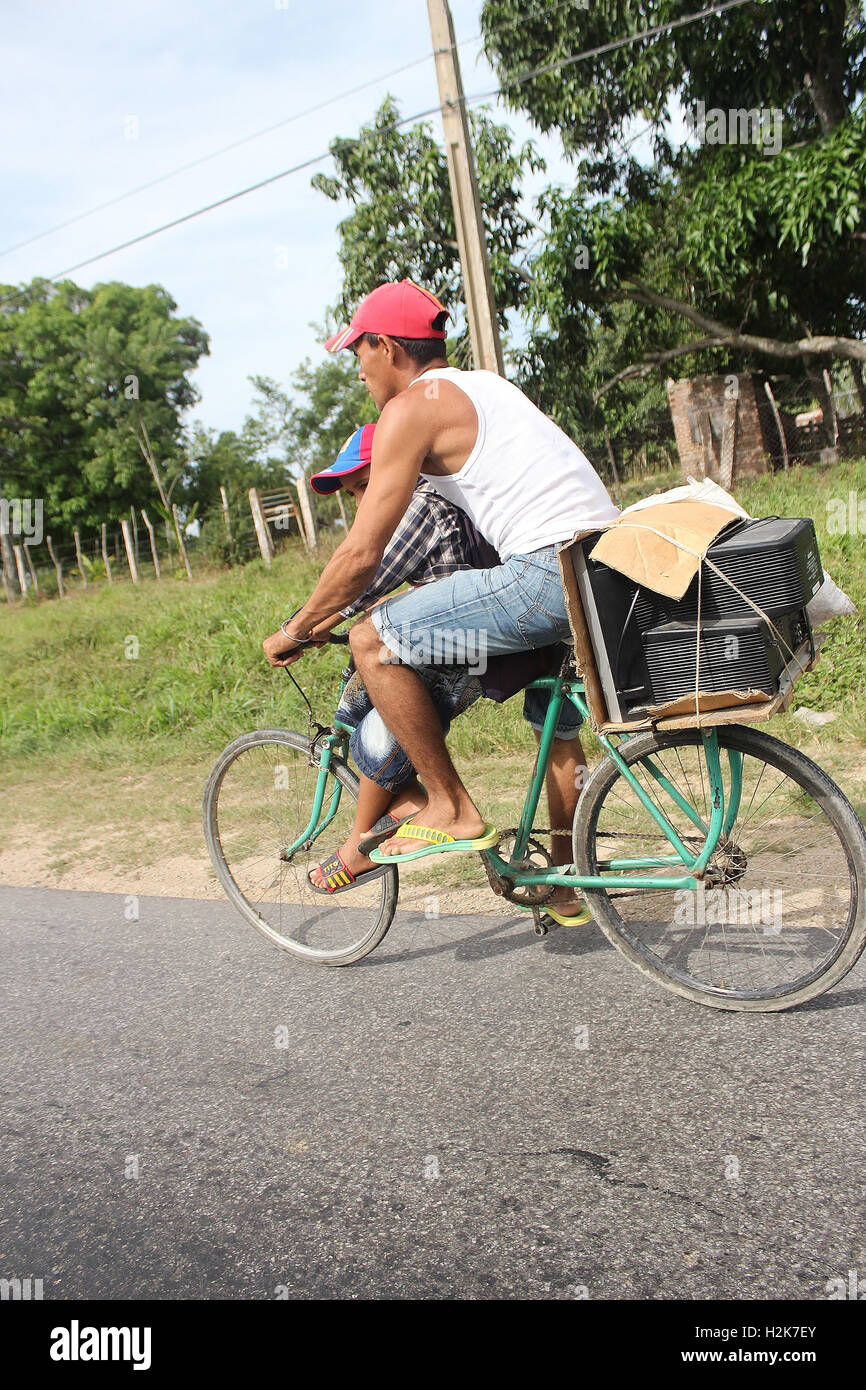 man on bike Stock Photo - Alamy