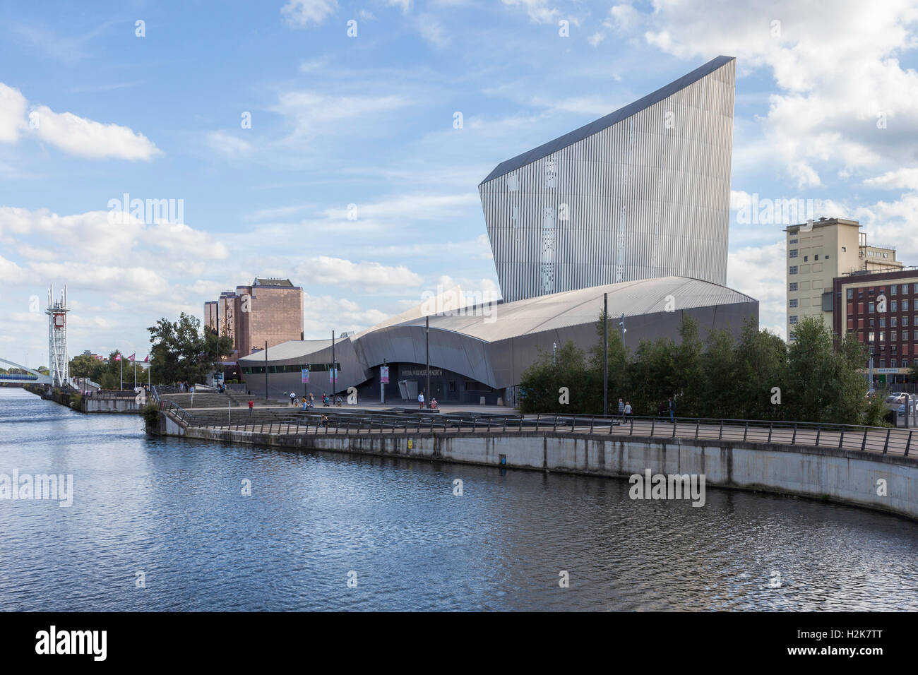 The Imperial War Museum, Salford Quays, Manchester, UK as designed by ...