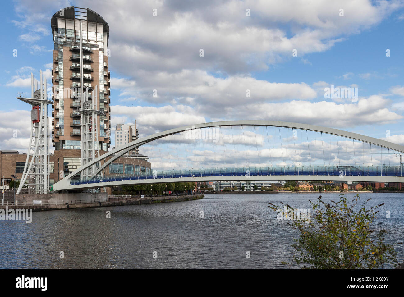 Salford Quays and Media City, Manchester, UK Stock Photo - Alamy