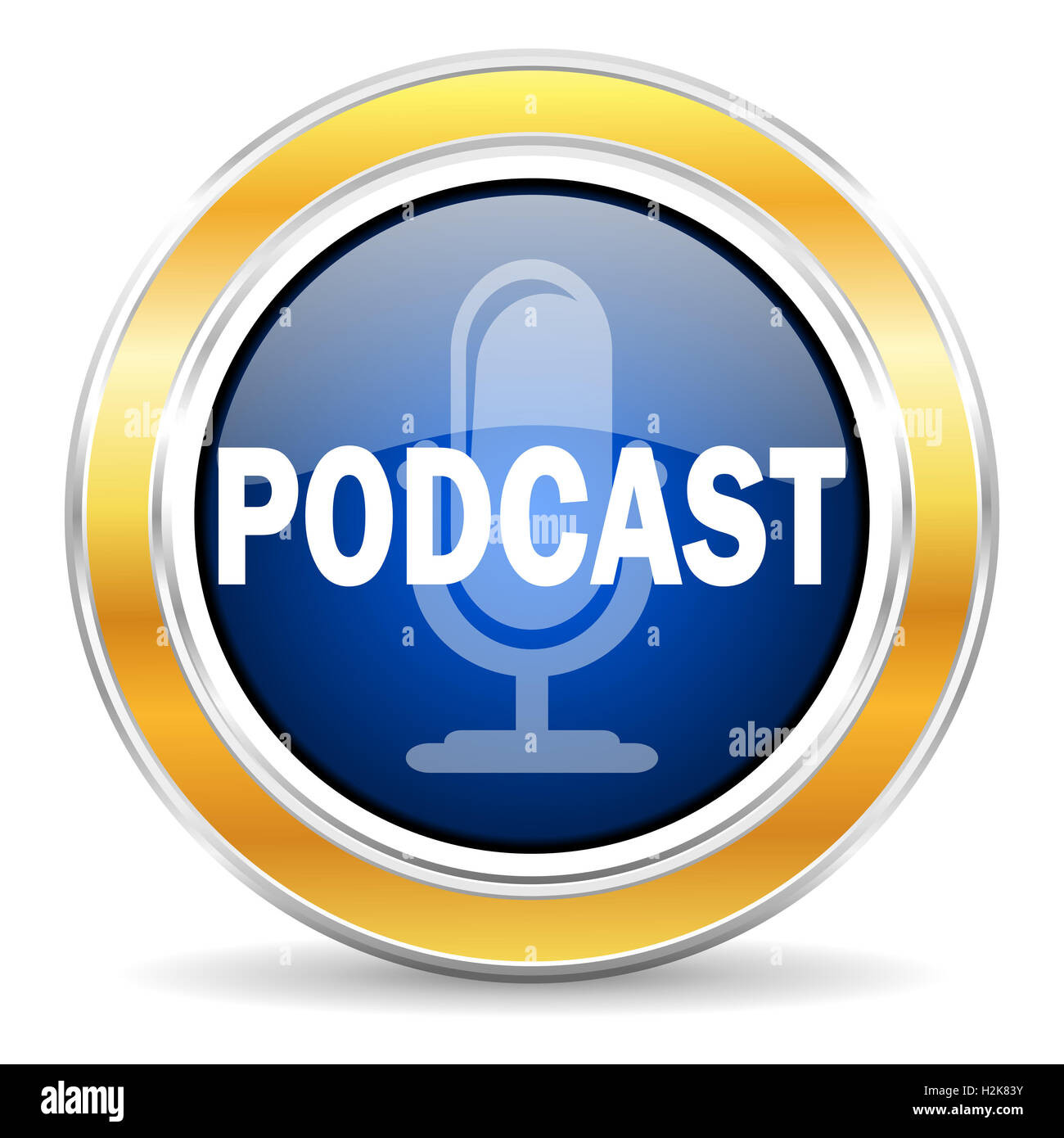 Podcast icon hi-res stock photography and images - Alamy