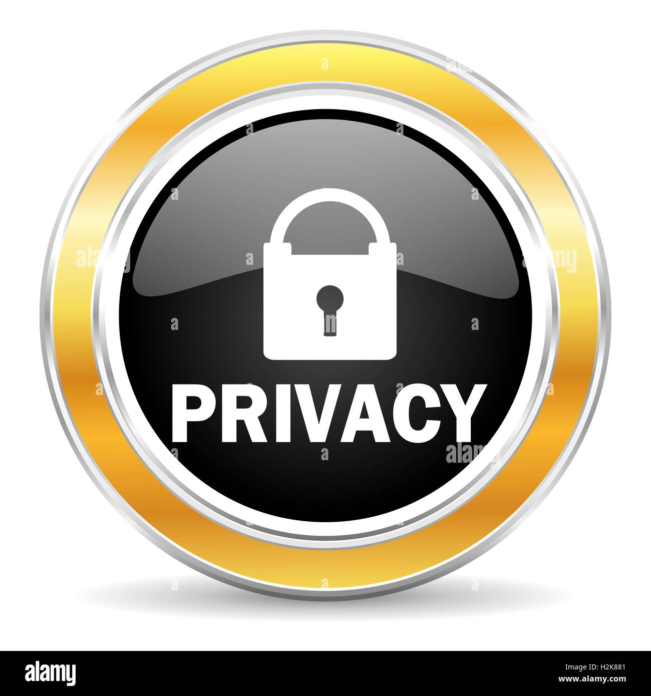 Web privacy key icon hi-res stock photography and images - Alamy