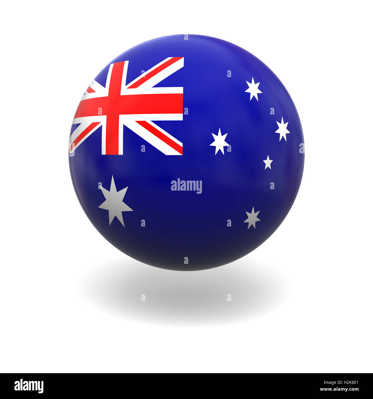 Australian 3d flag hi-res stock photography and images - Alamy