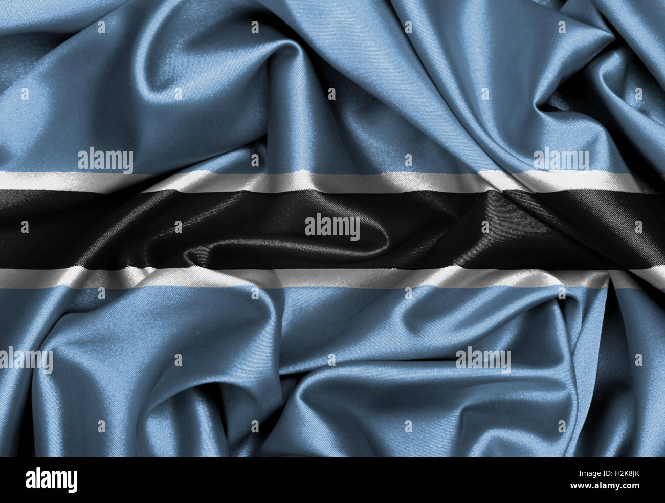 Satin flag, three dimensional render Stock Photo - Alamy