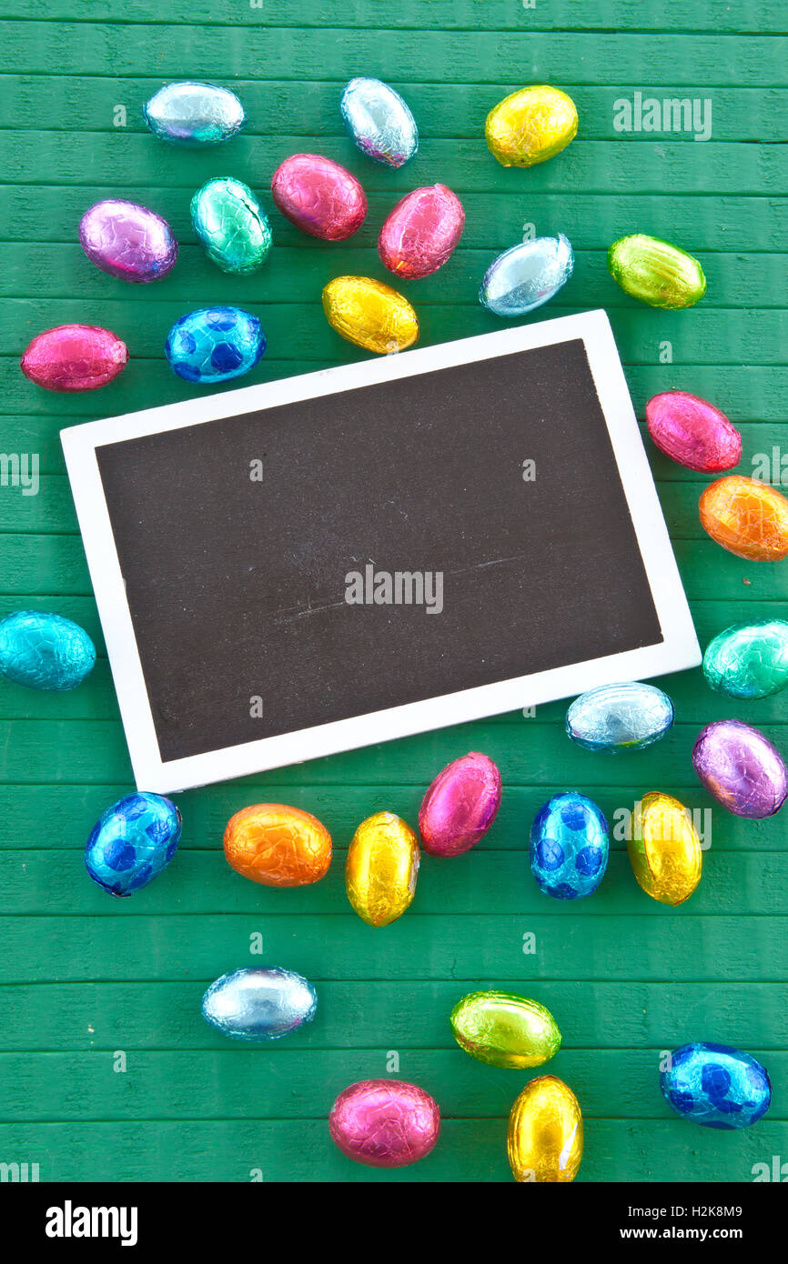 Colorful easter eggs Stock Photo - Alamy