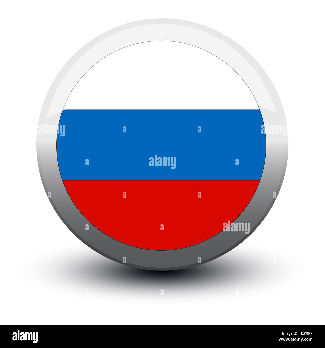 White blue white russia flag hi-res stock photography and images - Alamy