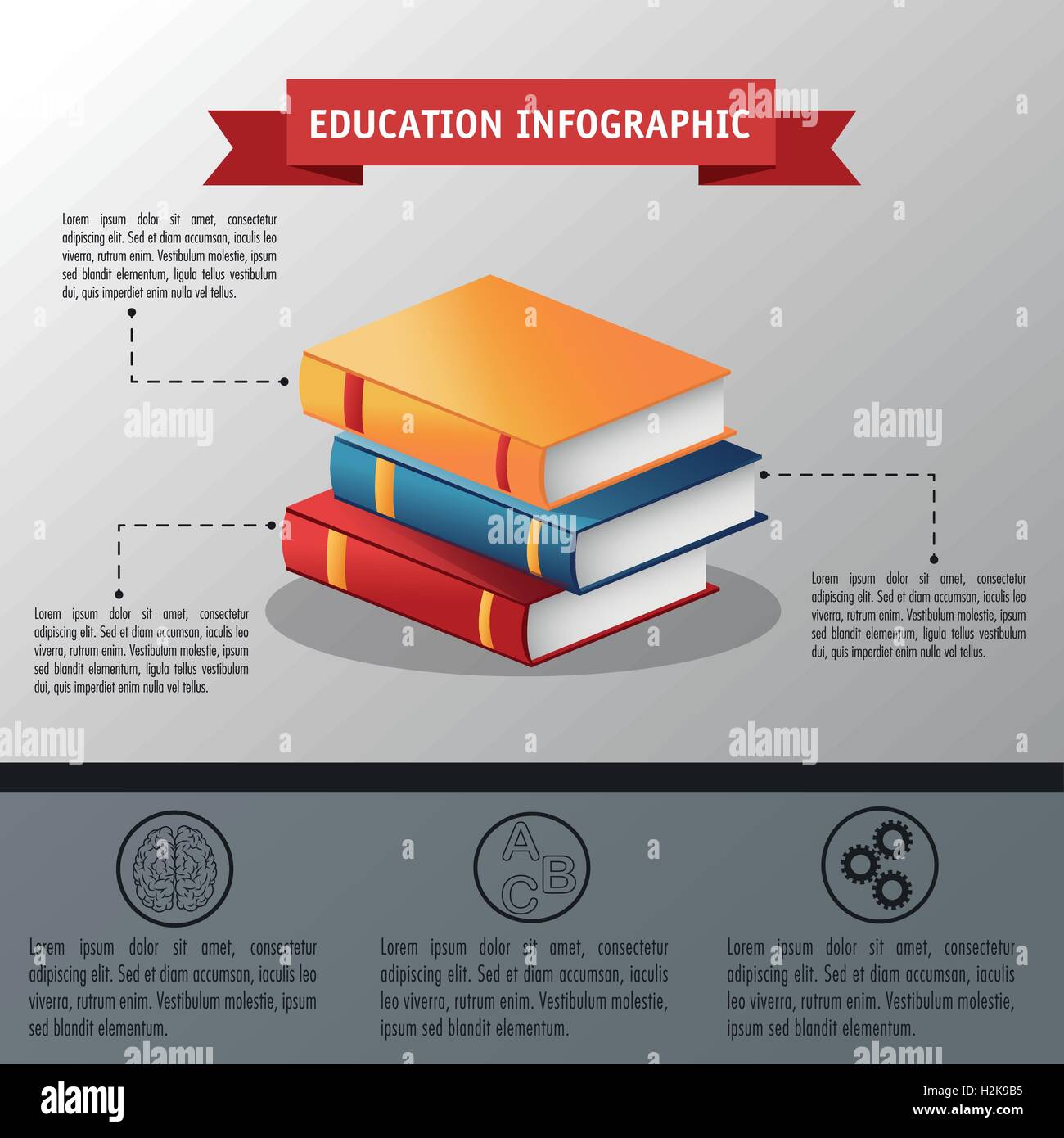 Education and learning infographic design Stock Vector Image & Art - Alamy