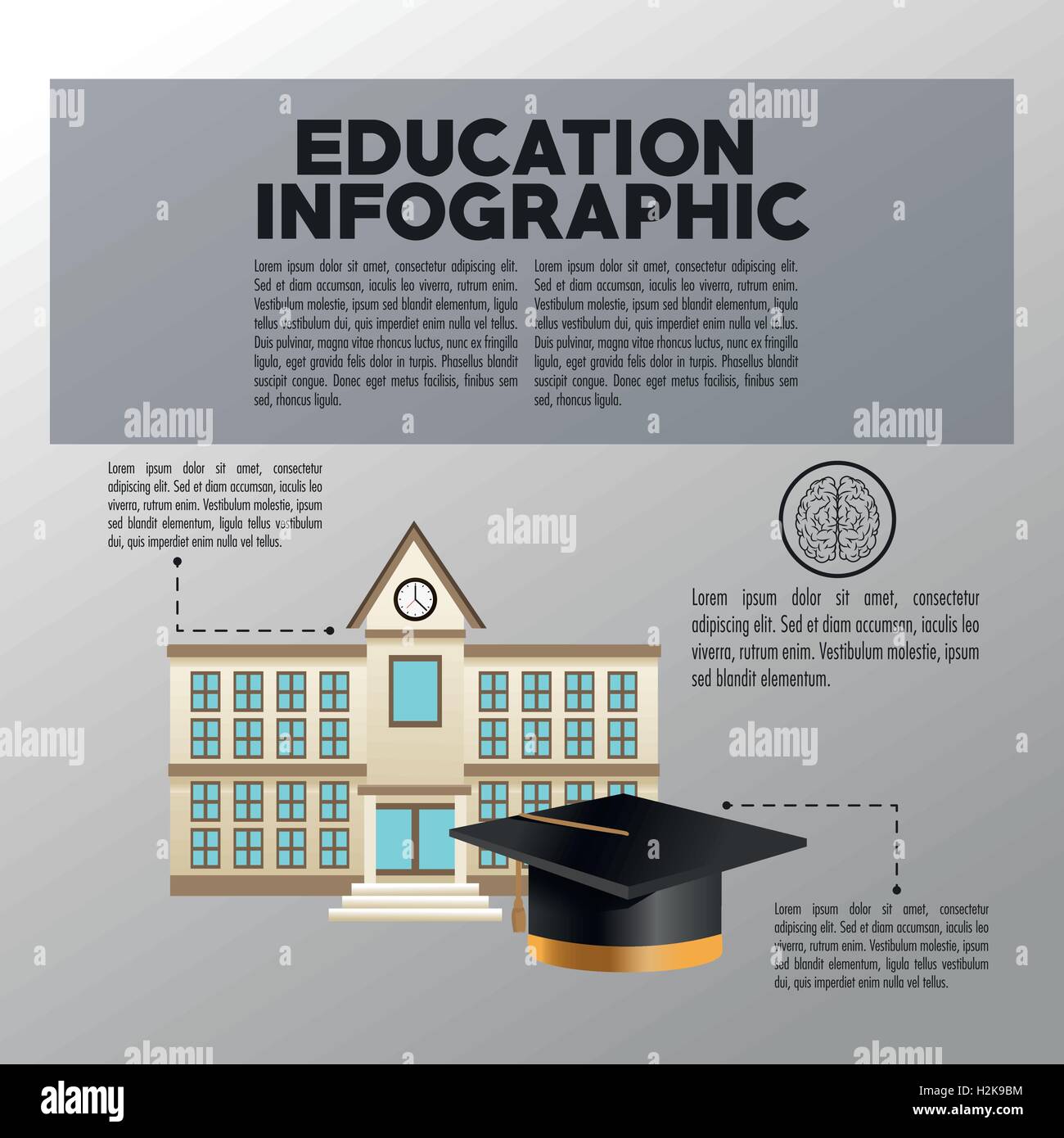 Education and learning infographic design Stock Vector Image & Art - Alamy