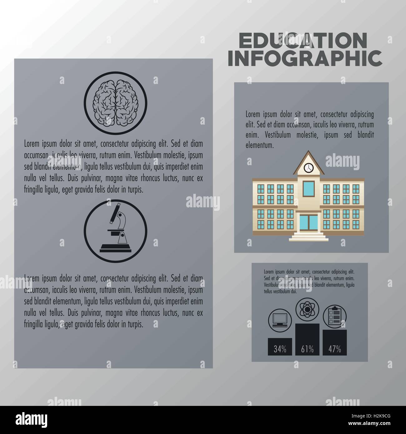 Education and learning infographic design Stock Vector Image & Art - Alamy