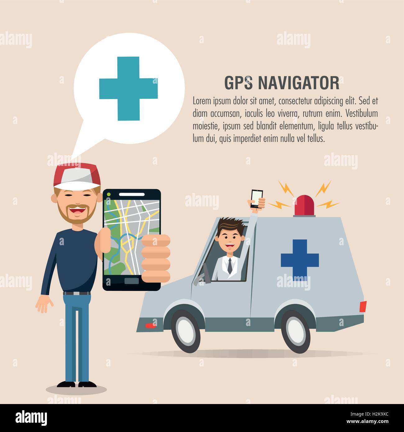 Gps navigator and location design Stock Vector Image & Art - Alamy