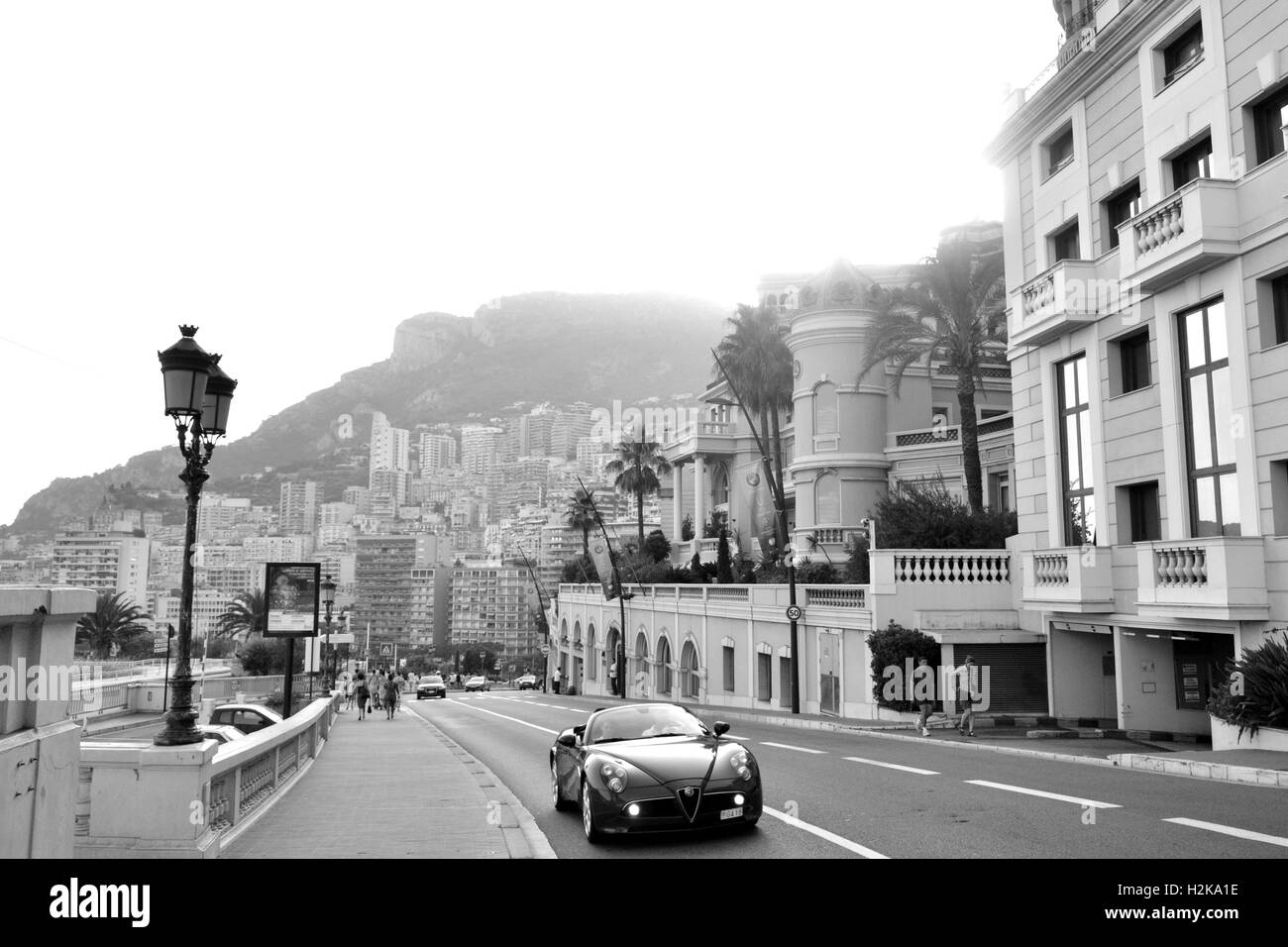 Monaco Black and White Stock Photos & Images - Alamy