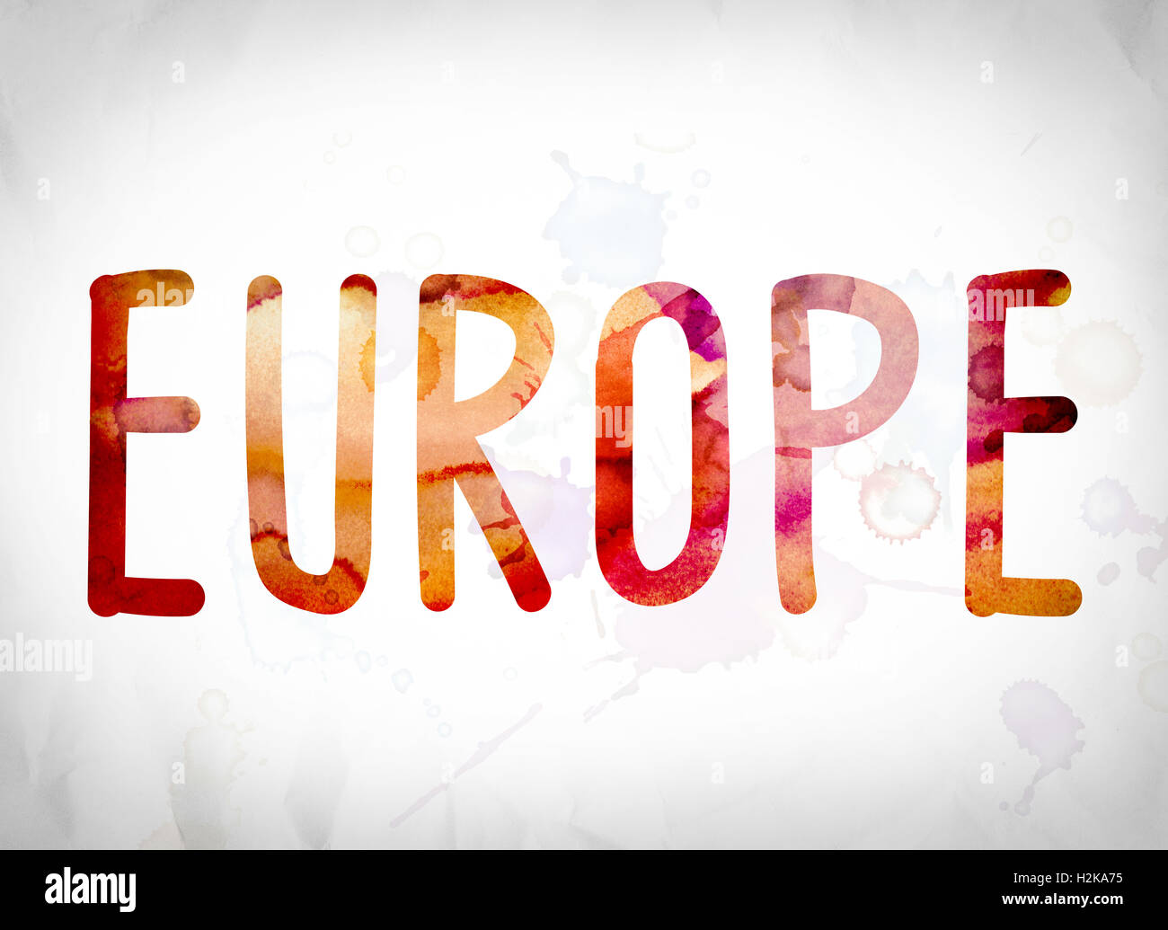 European continent map in art High Resolution Stock Photography and ...