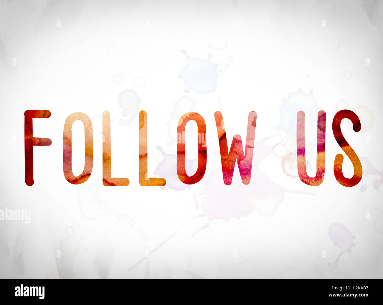 Follow us colorful hi-res stock photography and images - Alamy
