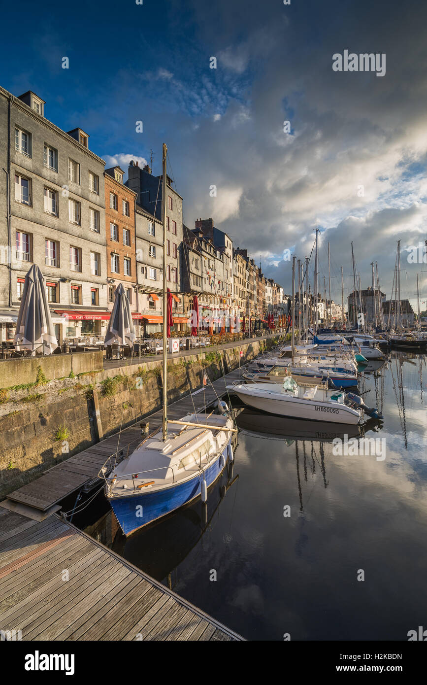 Honfleur Harbour, Calvados, Normandy, France, EU, Europe Stock Photo - Alamy
