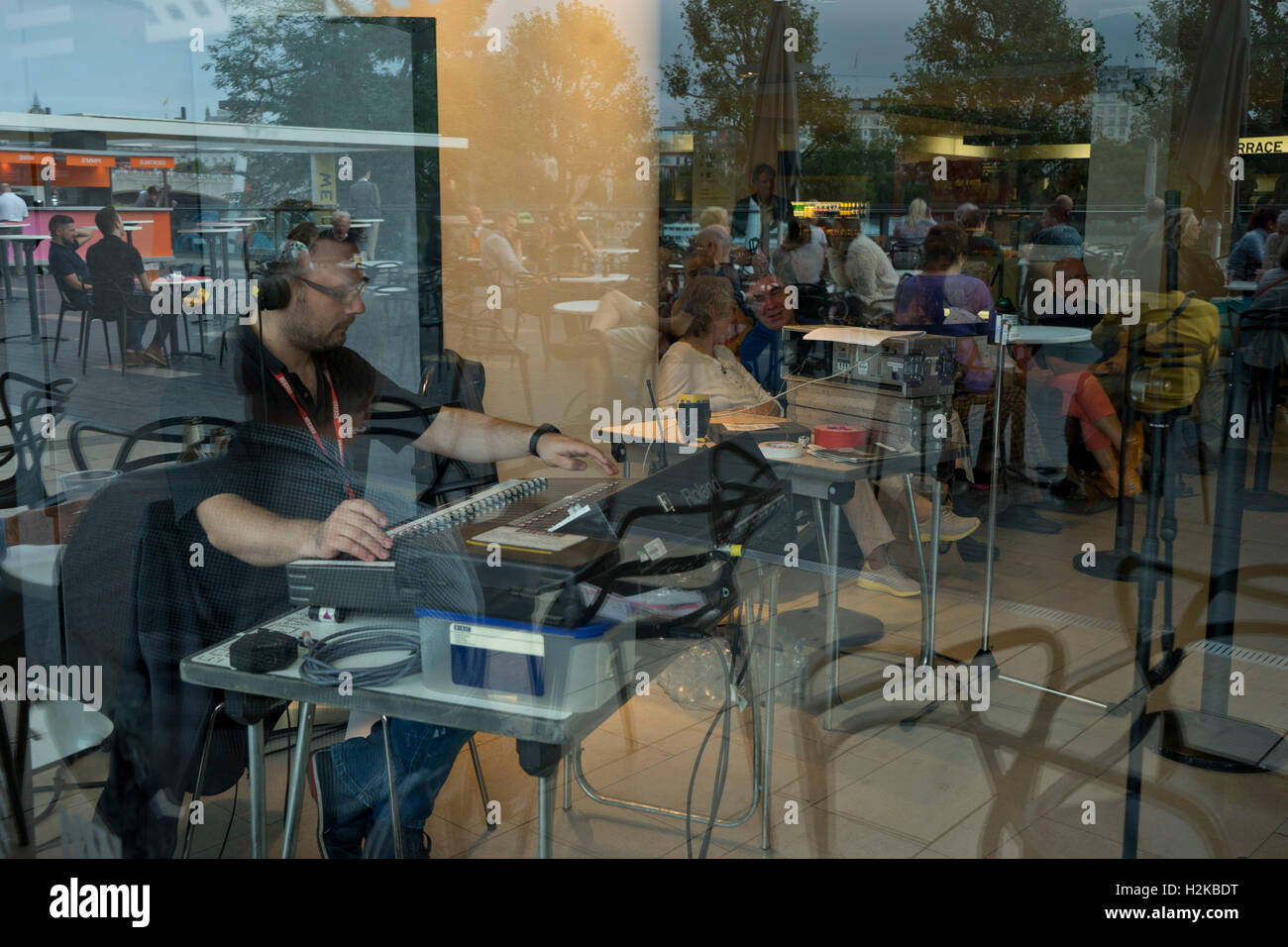 BBC Radio 3 studio at the Southbank Centre celebrating seven decades of ...