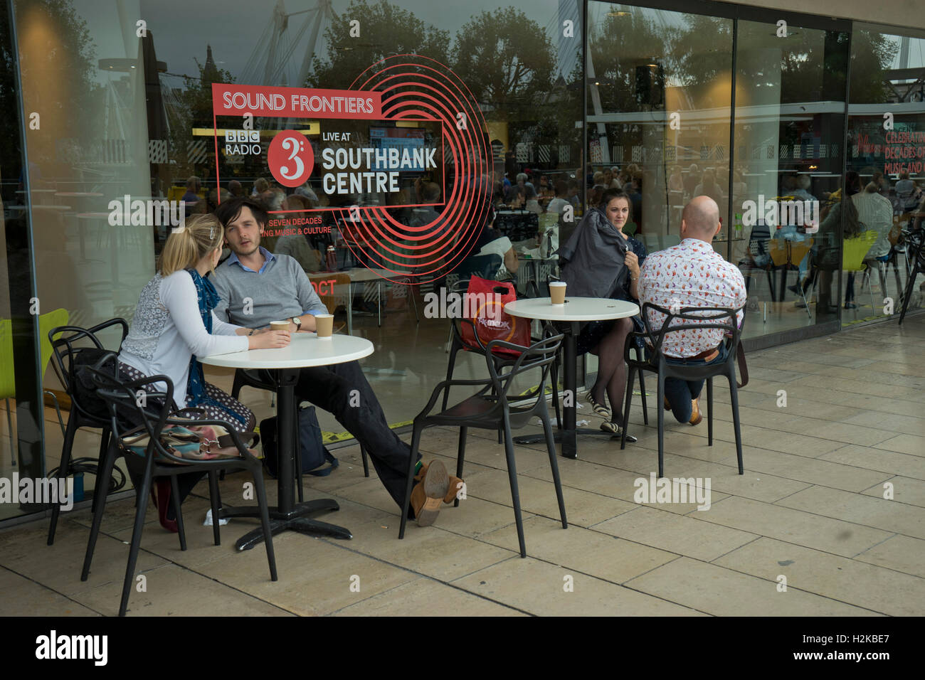 BBC Radio 3 studio at the Southbank Centre celebrating seven decades of ...