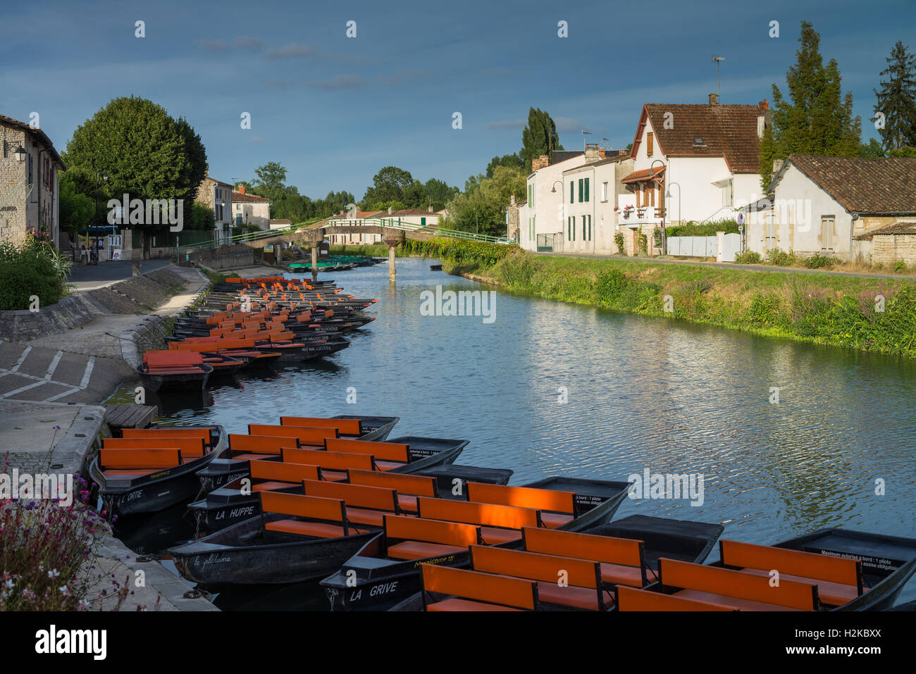 Coulon, Venise Verte (Green Venice), Marais Poitevin (Poitevin Marsh ...