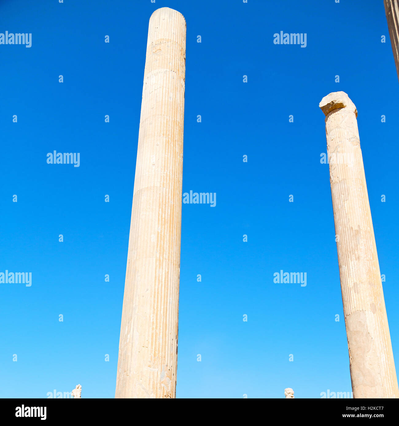 blur in iran persepolis the old ruins historical destination monuments ...