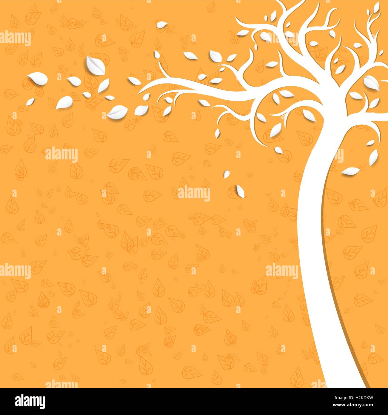 Abstract autumn tree Stock Vector Image & Art - Alamy