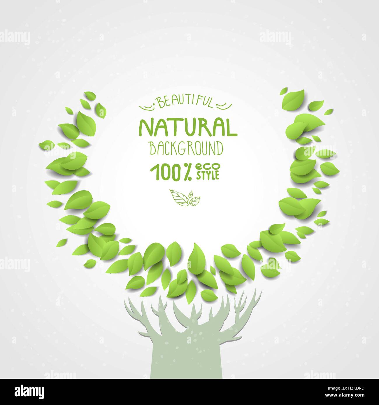 Background with abstract tree Stock Vector Image & Art - Alamy