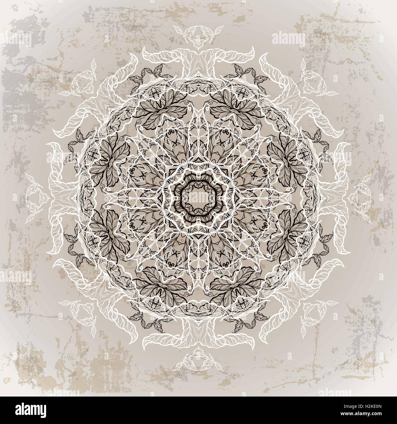 Vine background pattern Stock Vector Images - Alamy