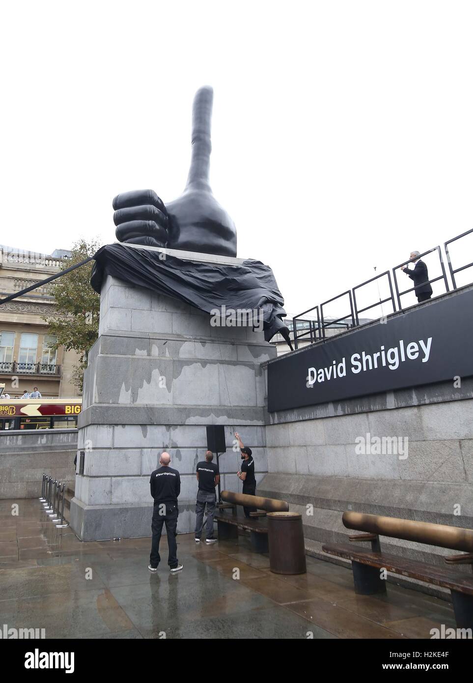 Mayor of London, Sadiq Khan unveils the 'Really Good', by artist David ...