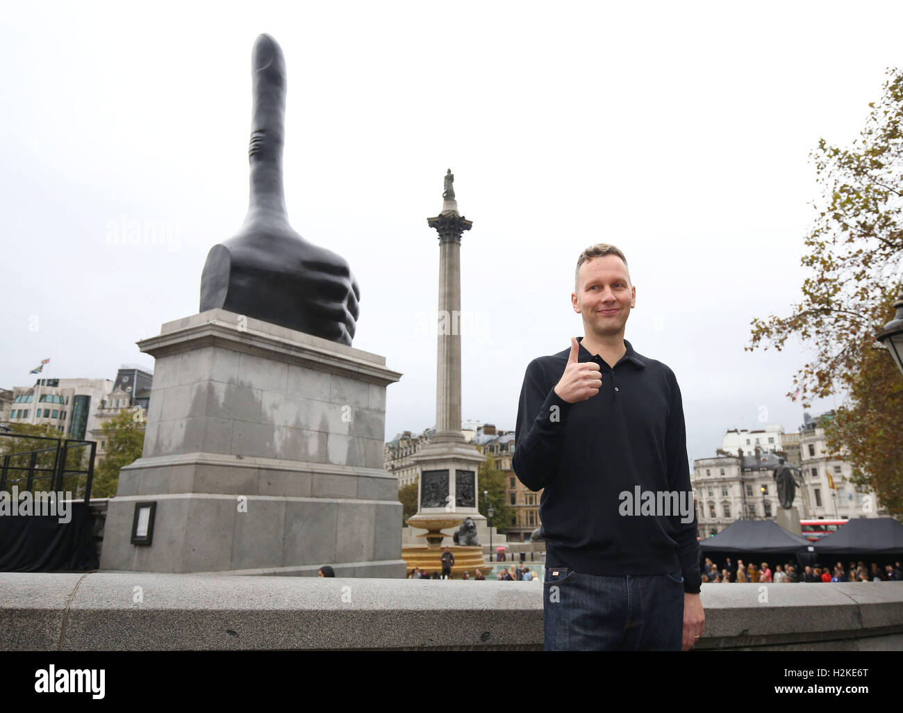 David Shrigley unveils his 'Really Good', which has become the eleventh ...