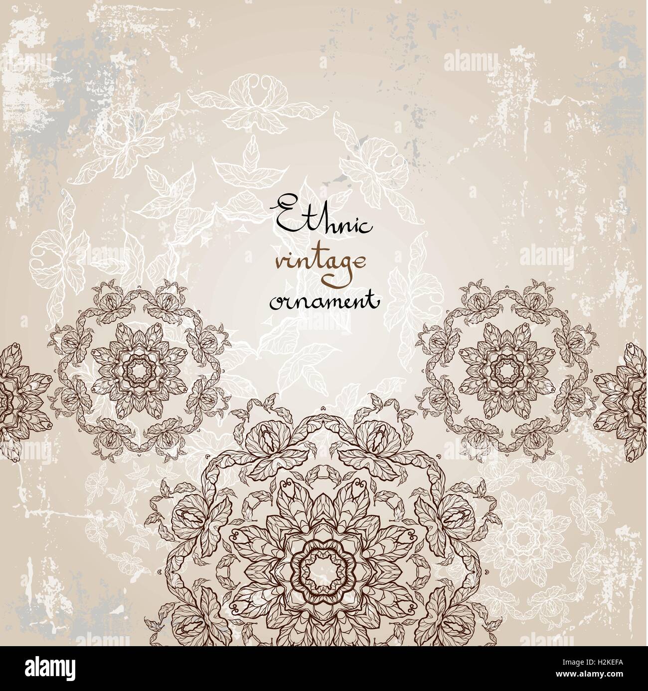 Beautiful ethnic background Stock Vector Image & Art - Alamy