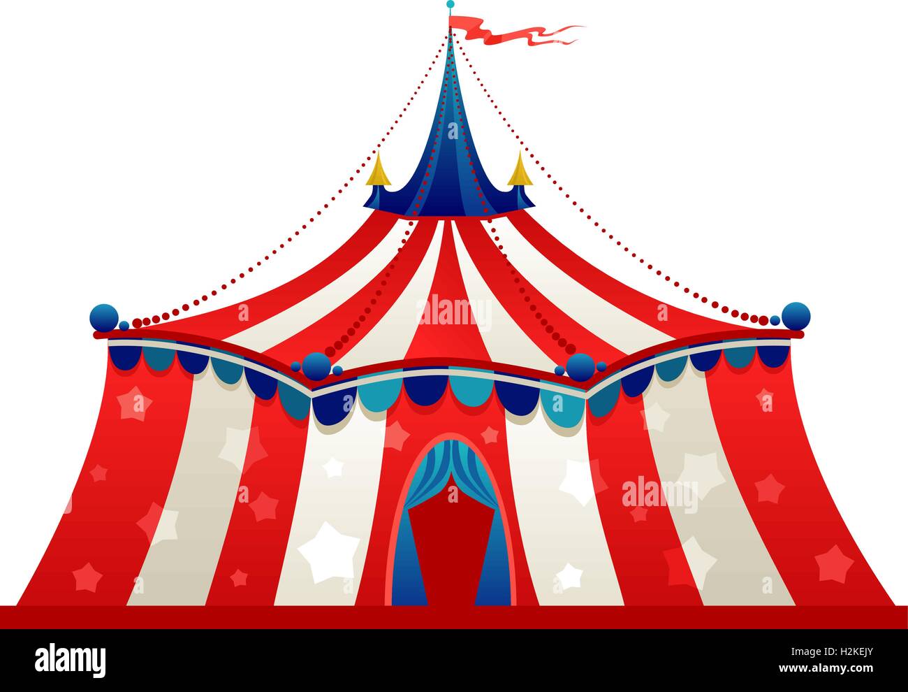 Circus marquee tent Stock Vector Image & Art - Alamy