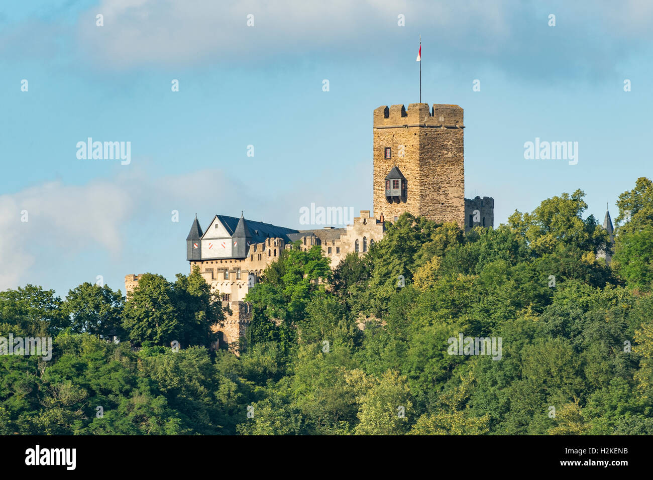 Burg Lahneck, Lahnstein am Rhein, Germany Stock Photo - Alamy
