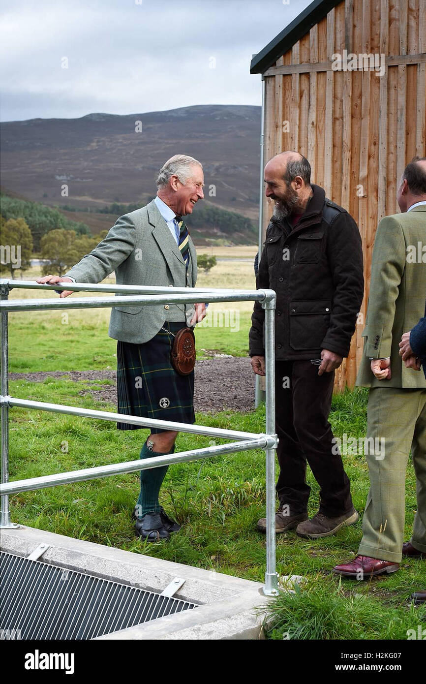 The Prince of Wales, also known as the Duke of Rothesay, with with ...