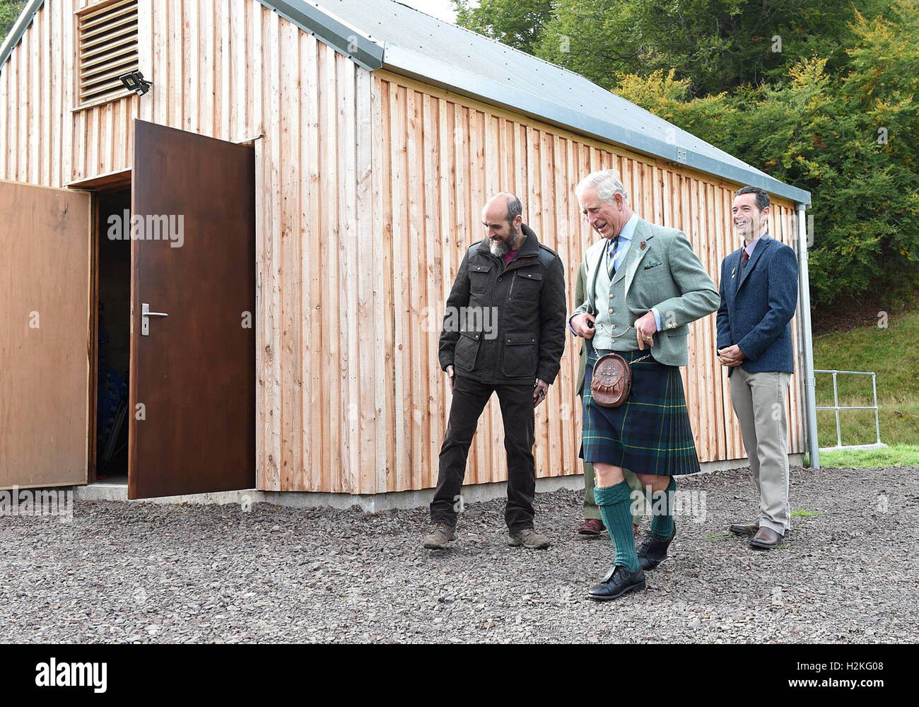 The Prince of Wales, also known as the Duke of Rothesay, with with ...