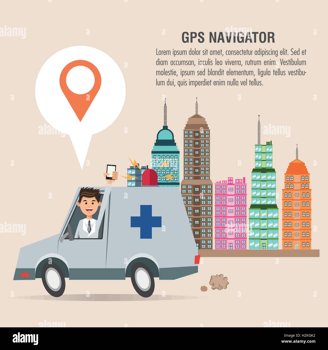 Gps navigator and location design Stock Vector Image & Art - Alamy