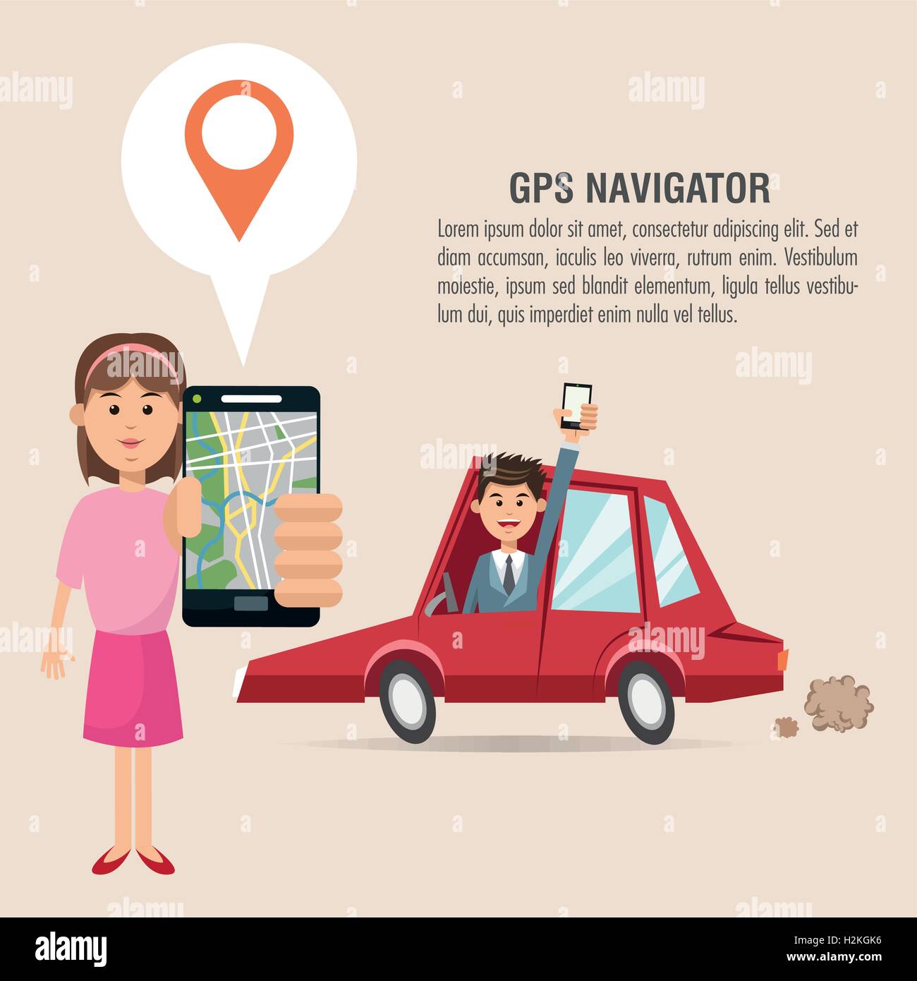 Gps navigator and location design Stock Vector Image & Art - Alamy