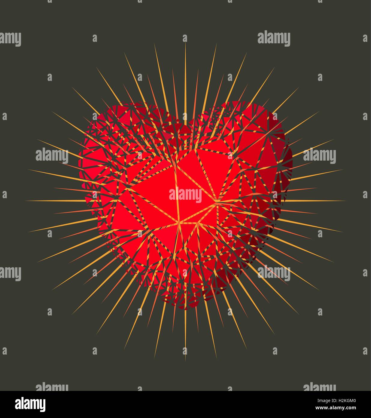 Rays shaped Stock Vector Images - Alamy