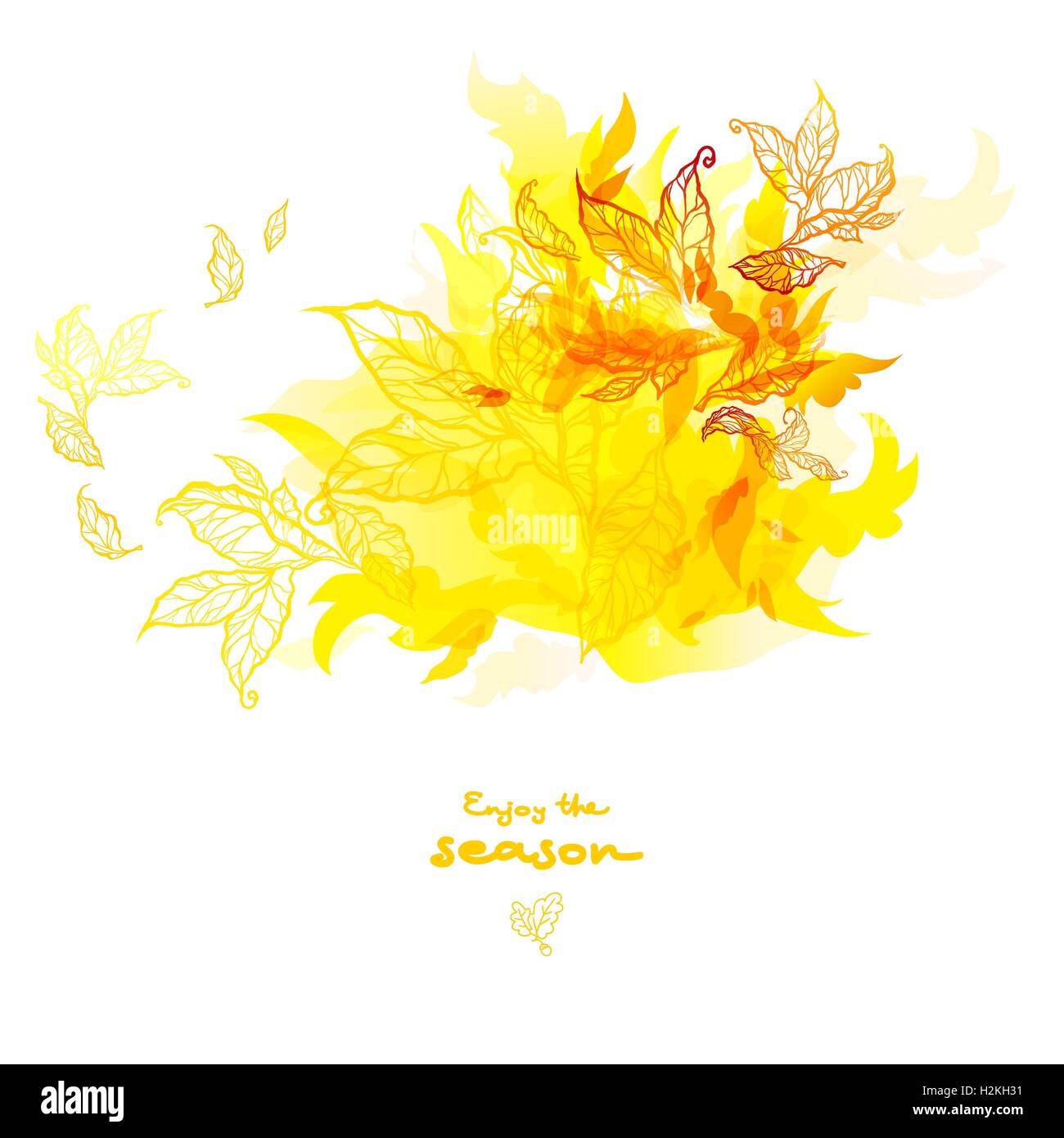 Banner with branch hi-res stock photography and images - Alamy