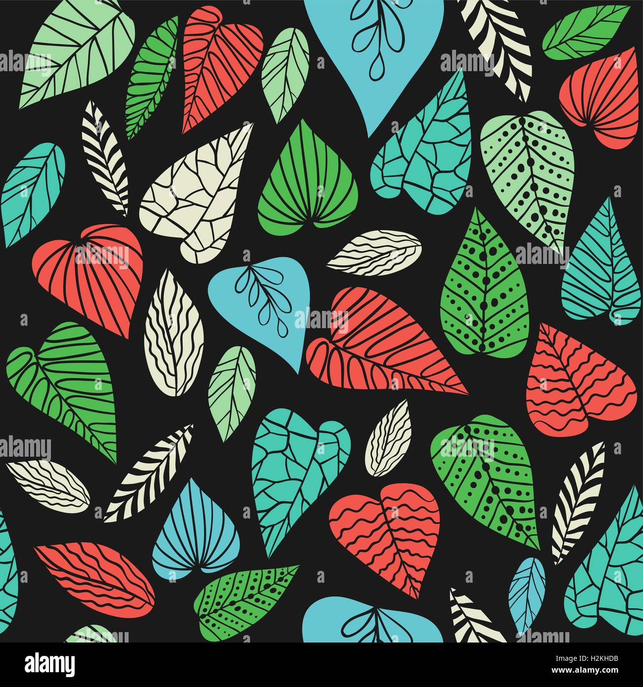 Background with abstract leaves Stock Vector Image & Art - Alamy