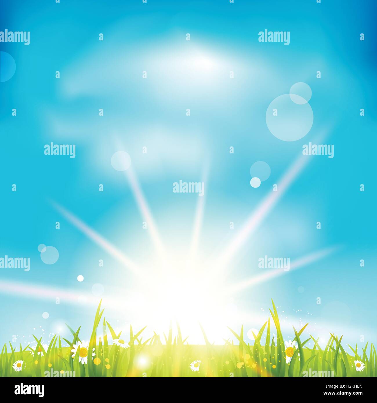 Beautiful summer day Stock Vector Image & Art - Alamy