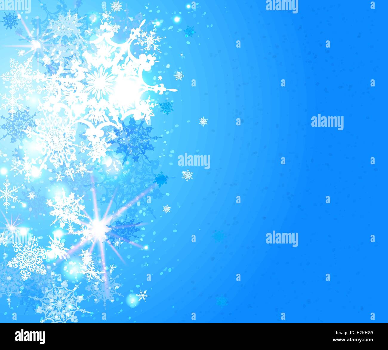 Blue snow background Stock Vector Image & Art - Alamy