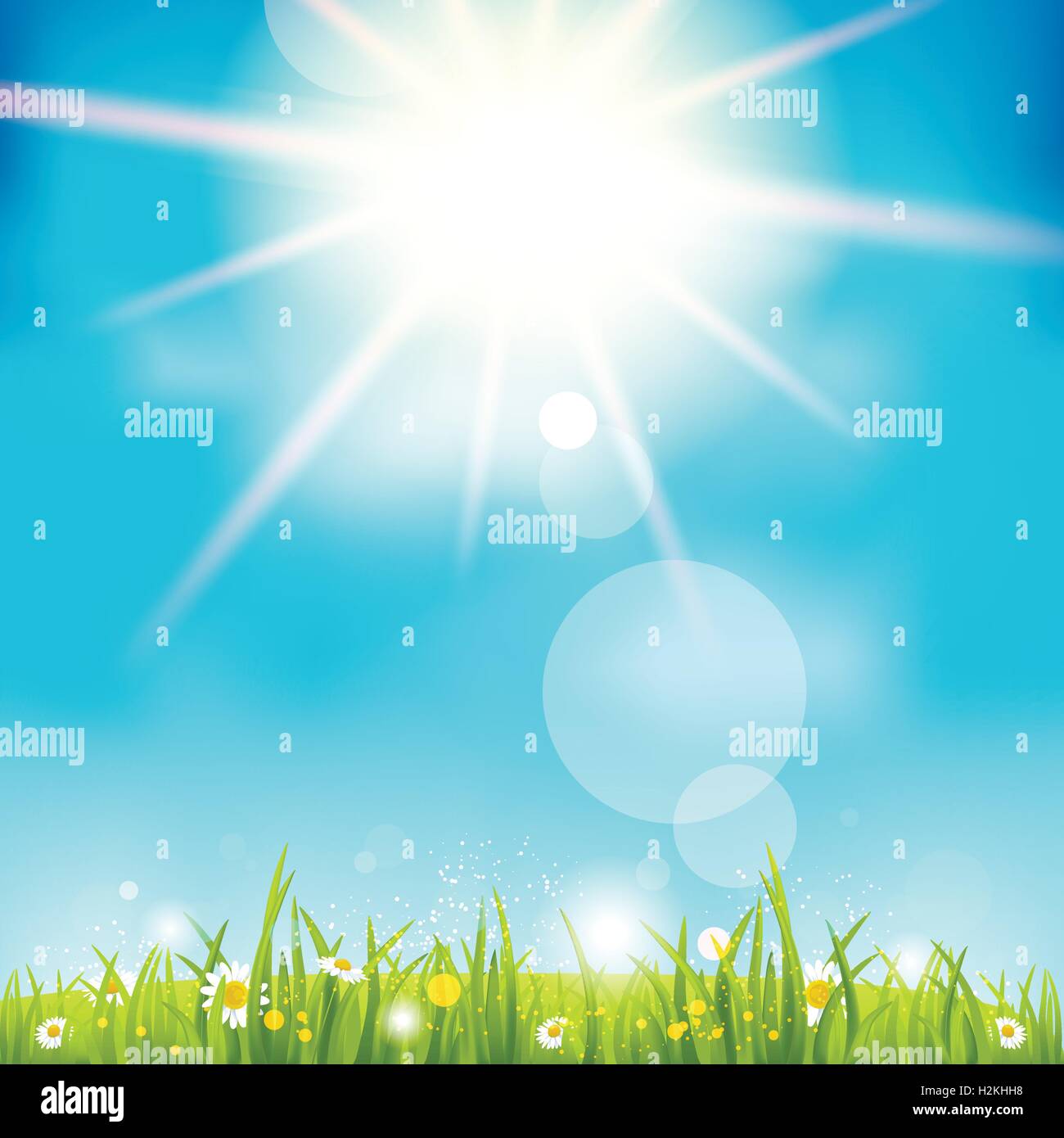 Midday view Stock Vector Images - Alamy