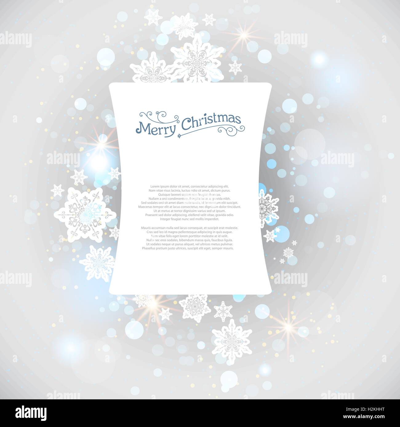 Christmas decoration silver golden Stock Vector Images - Alamy