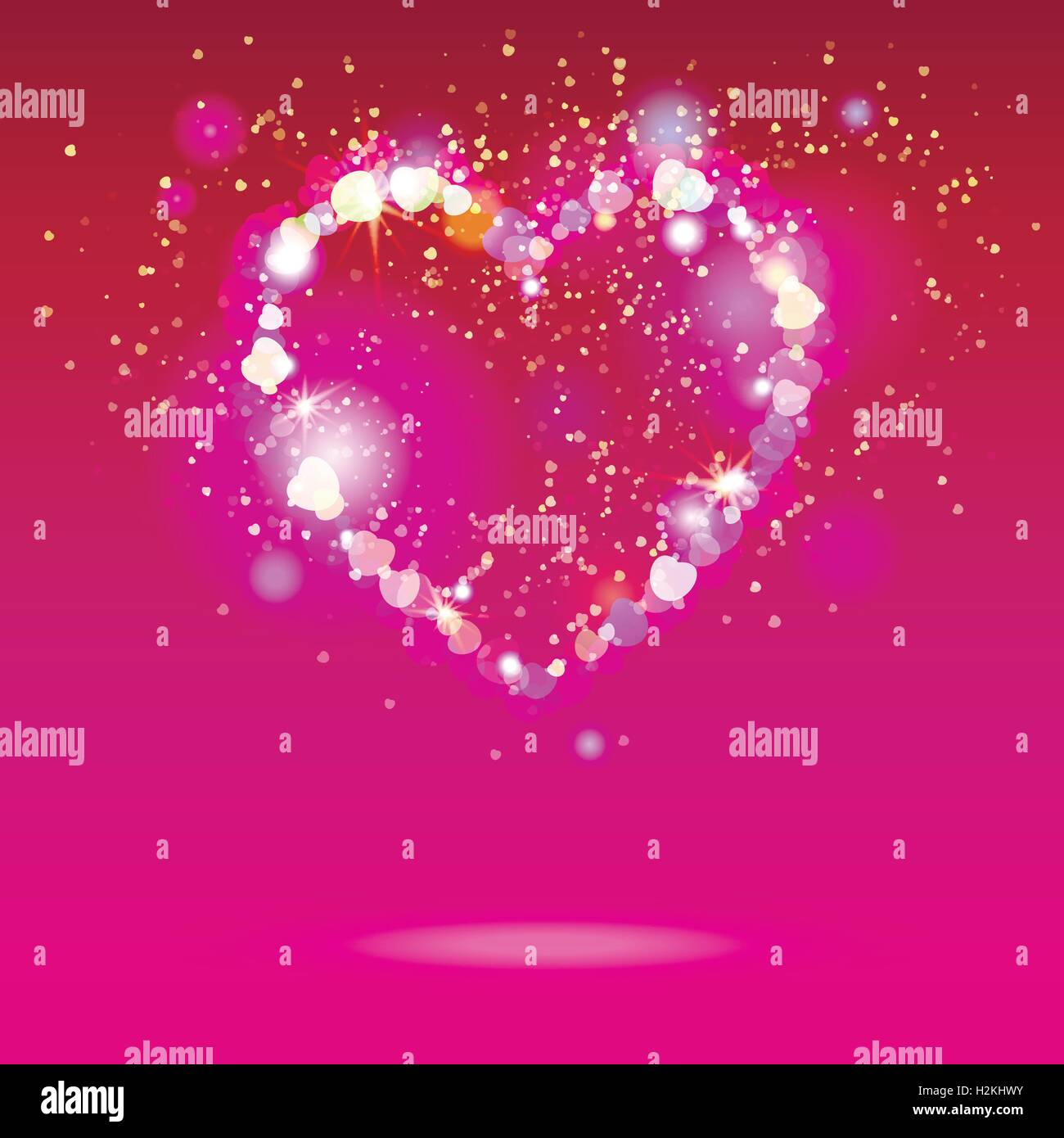 Festive background with heart Stock Vector Image & Art - Alamy