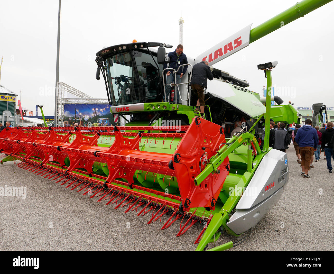 Bavaria Agriculture Trade Show 2016 Munich Germany Europe Stock Photo ...