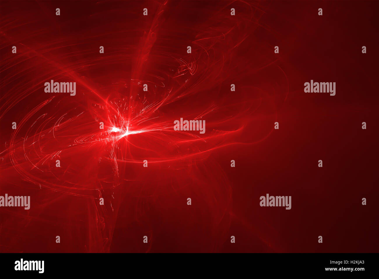 red glow energy wave. lighting effect abstract background Stock Photo ...