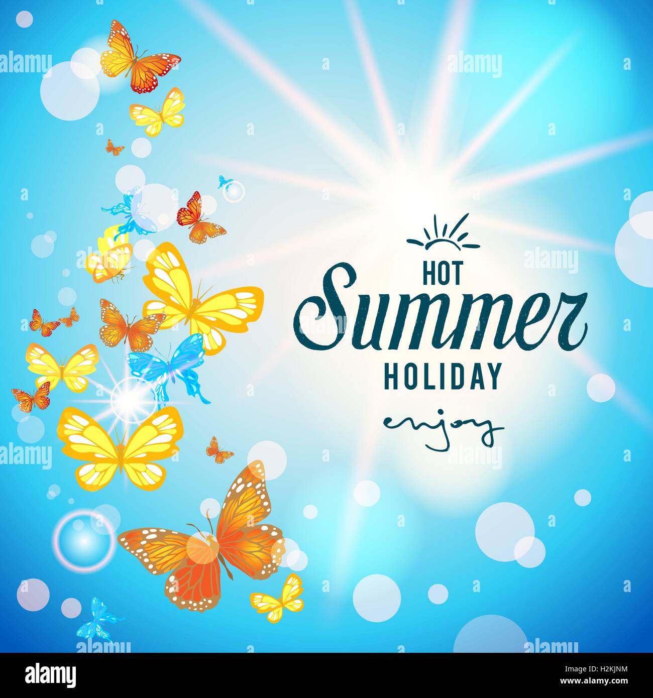 Summer meadow backdrop Stock Vector Images - Alamy